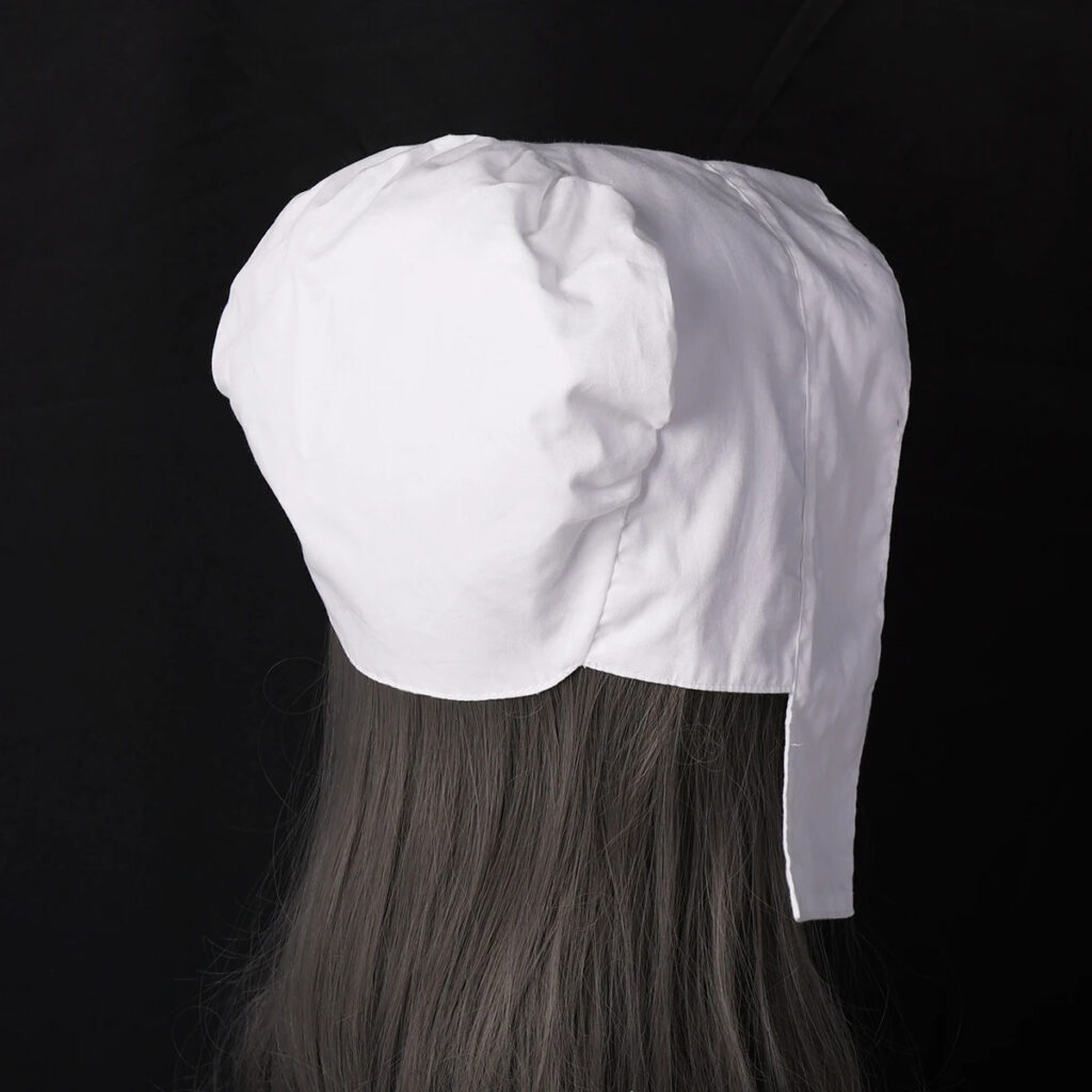 Coiffe Bretonne Blanche en Coton - Casquettes Bonnets