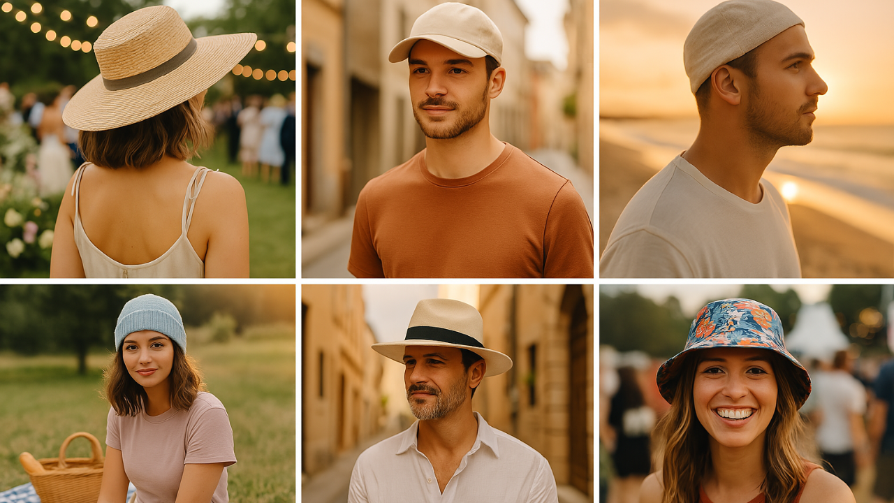 Couvre-chef été 2025 : tendances et accessoires mode